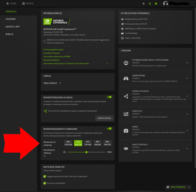 Nvidia Image Scaling: come funziona e come si attiva - Videogiochitalia