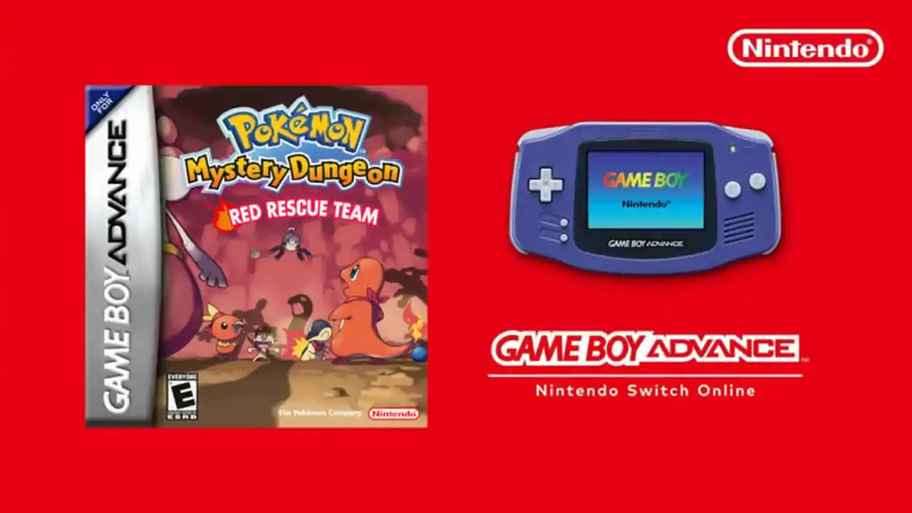 Pokemon Mystery Dungeon Red Rescue Team per GBA arriva su Nintendo Switch Online